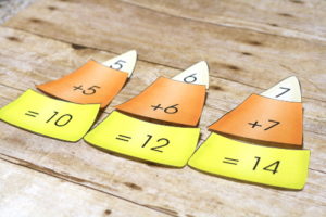 Juicy Candy Corn Math Pack for Addition, Estimation, etc. → Royal Baloo