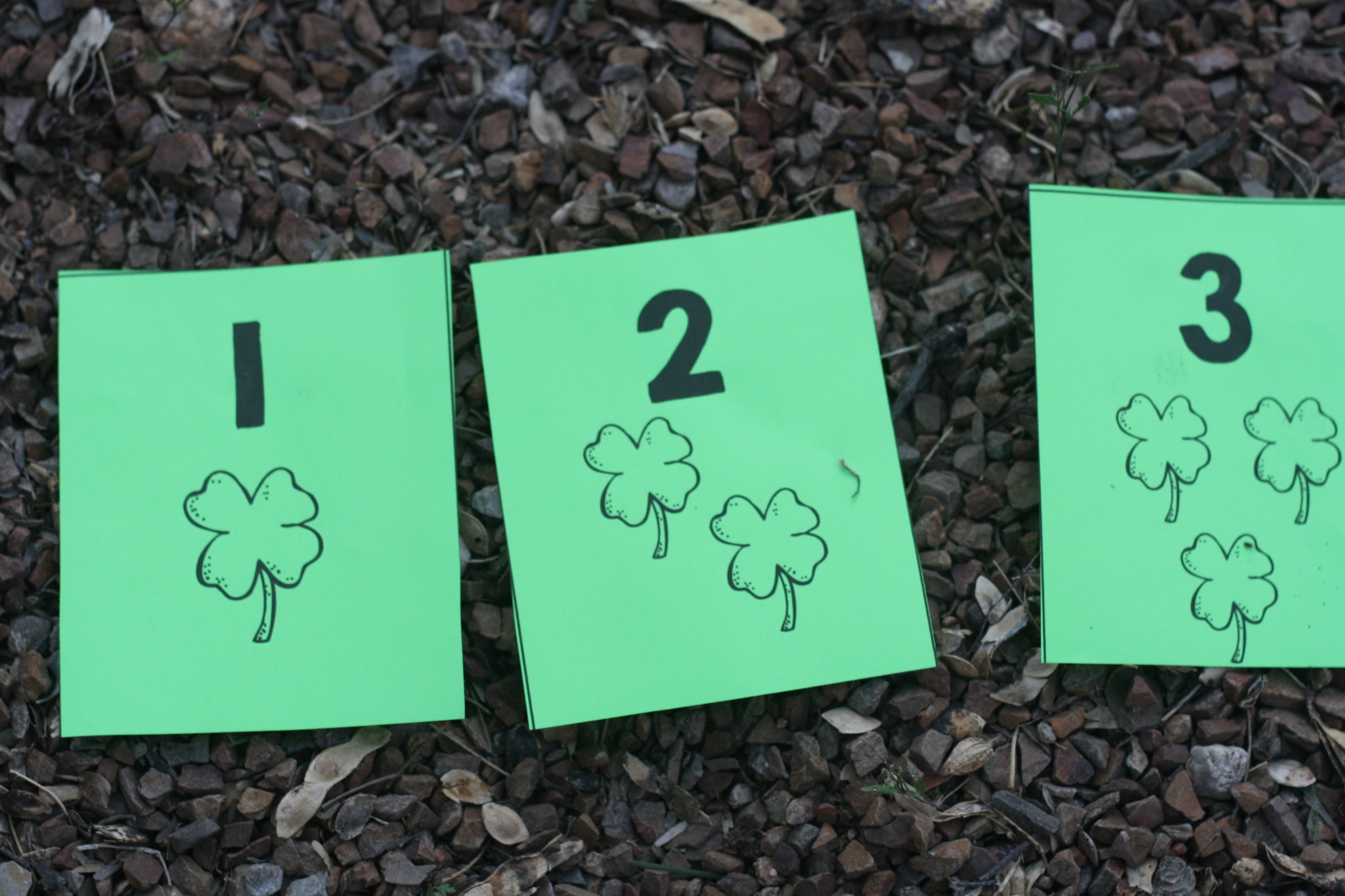 St. Patricks Day Number Line → Royal Baloo