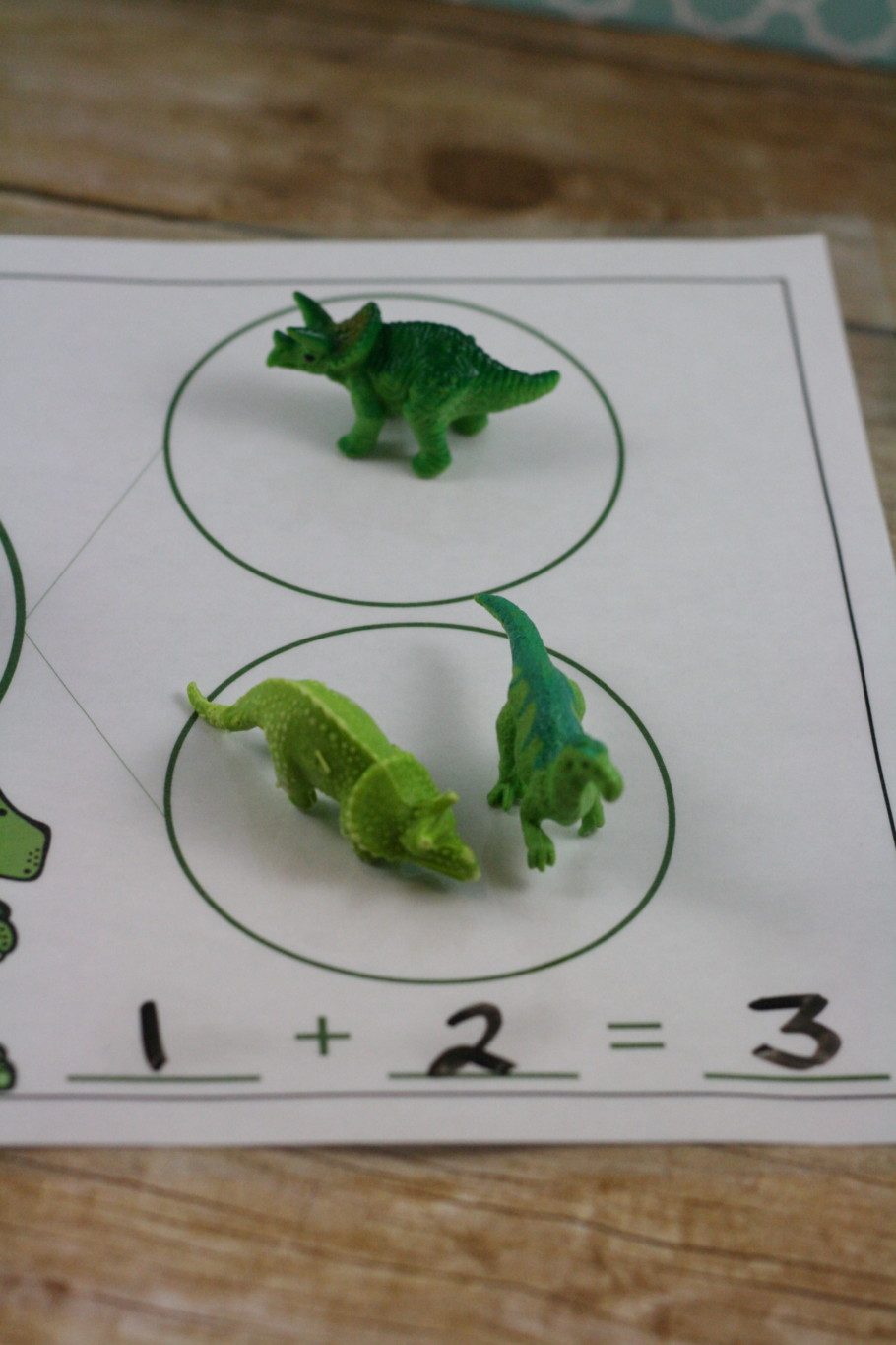 Fact Family Themed Mats → Royal Baloo