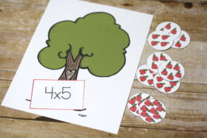 Learn Multiplication Free with an Apple Theme → Royal Baloo