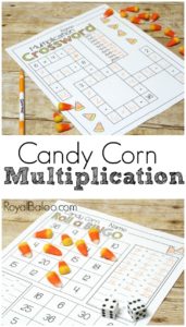 No Prep Candy Corn Multiplication Pack → Royal Baloo