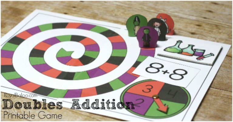 Doubles Addition Game – Frankenstein Addition Practice → Royal Baloo