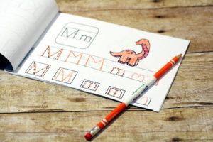 Dinosaur Handwriting Booklets for Learning to Write → Royal Baloo