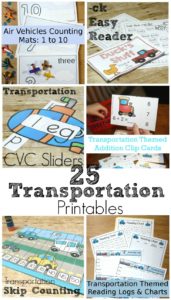 Transportation Printables Bonanza – 25 Free Printables → Royal Baloo