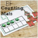 Elf Counting Mats for Christmas Math Fun → Royal Baloo