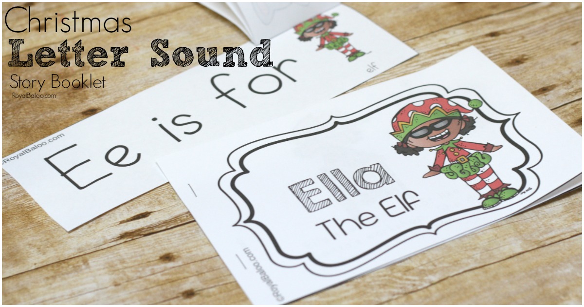 Ella the Elf: Christmas Letter Sound Booklet and Story → Royal Baloo