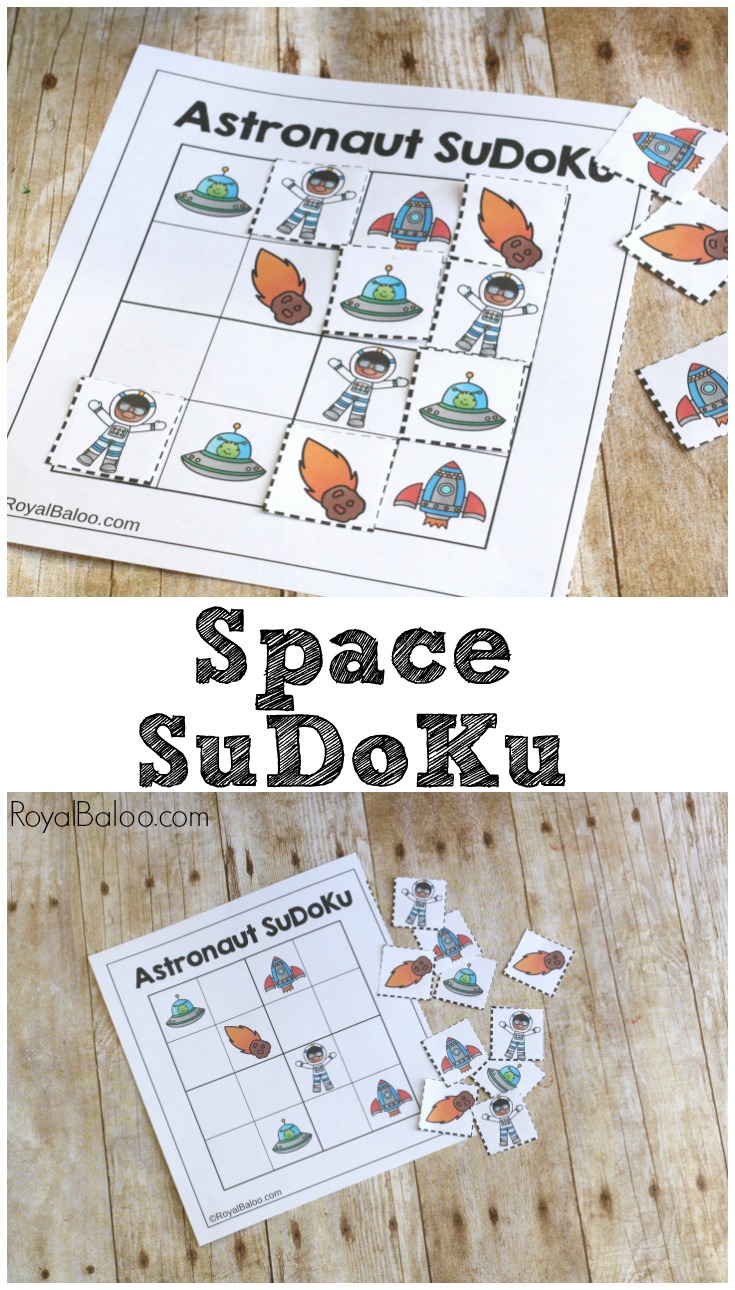 Space SuDoKu for Hands On Logic Fun → Royal Baloo