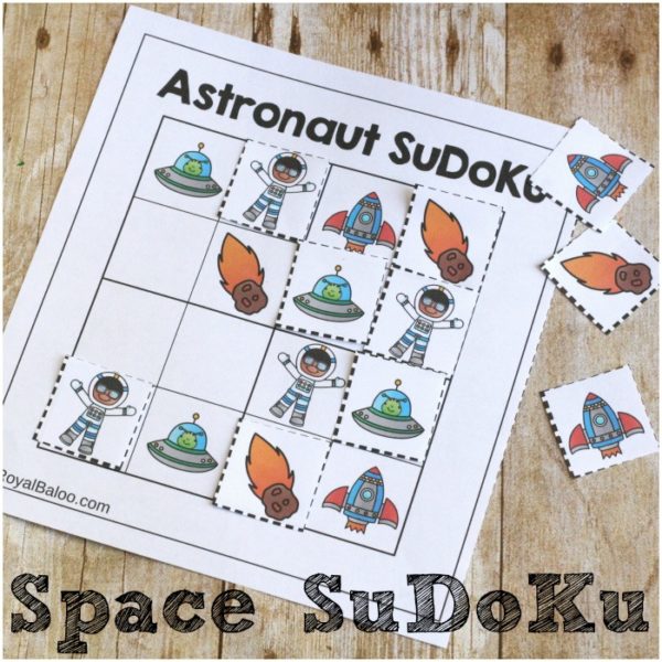 Space SuDoKu for Hands On Logic Fun → Royal Baloo