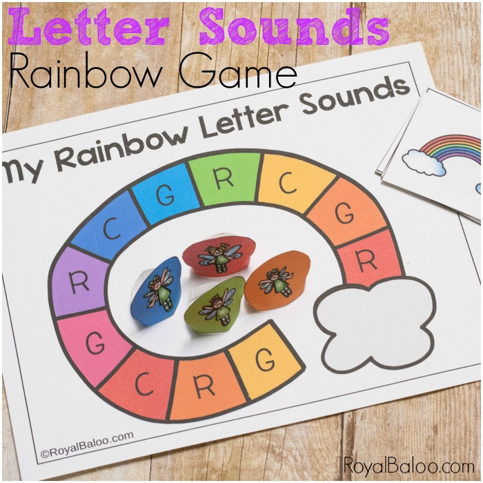Rainbow Letter Sound Game For Preschool Fun Royal Baloo