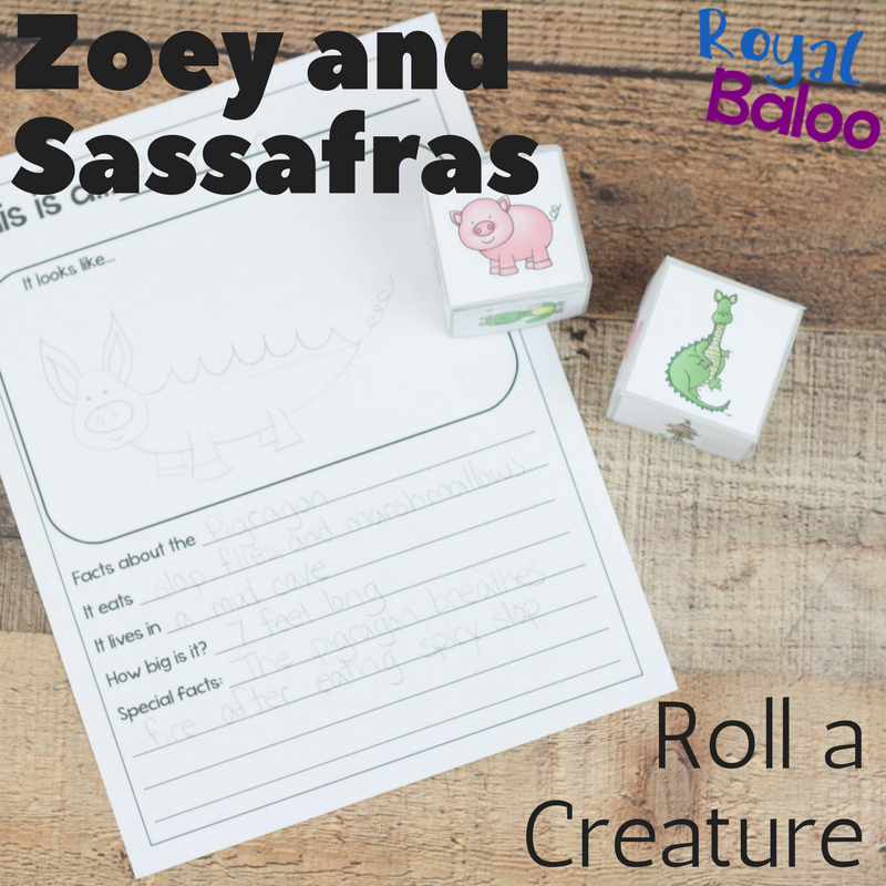 Zoey and Sassafras Roll a Creature → Royal Baloo