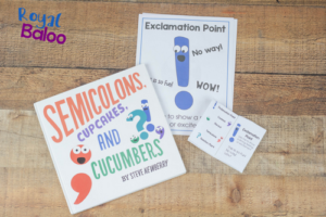 Punctuation Guides for Kids – Booklet and Posters → Royal Baloo