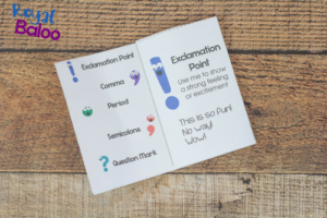 Punctuation Guides for Kids – Booklet and Posters → Royal Baloo