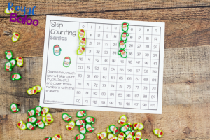 Christmas Mini Eraser Math Sets for Santa and Candy Canes → Royal Baloo