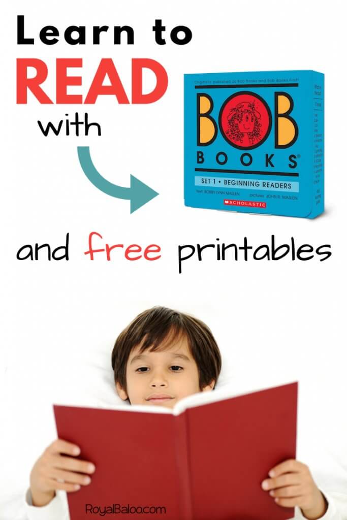 Learn to Read with BOB Books Free Printables → Royal Baloo