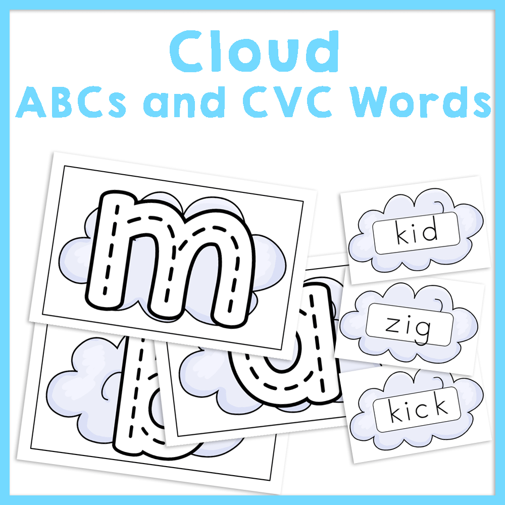 Cloud Letter Tracing Subscribers → Royal Baloo