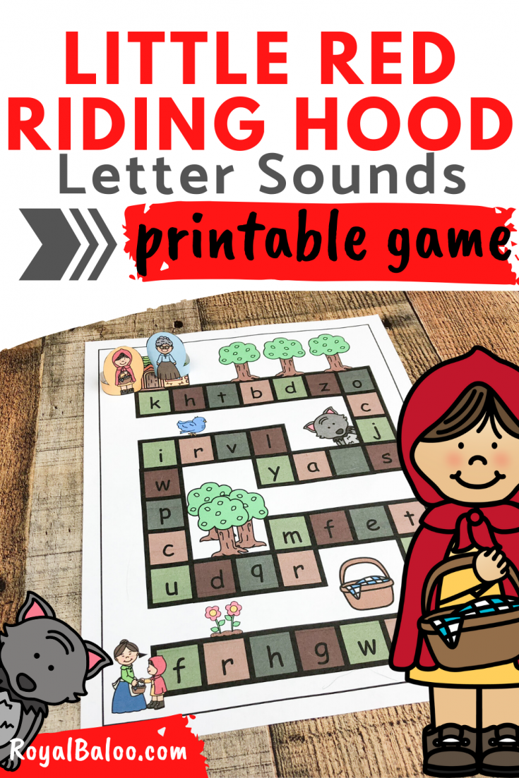 Little Red Riding Hood Letter Sounds Game → Royal Baloo
