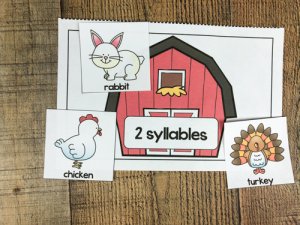Farm Syllable Sort for Beginning Readers → Royal Baloo