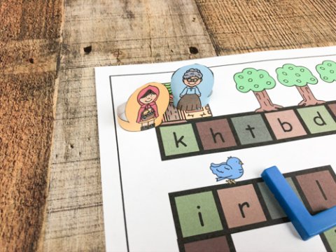 Little Red Riding Hood Letter Sounds Game → Royal Baloo