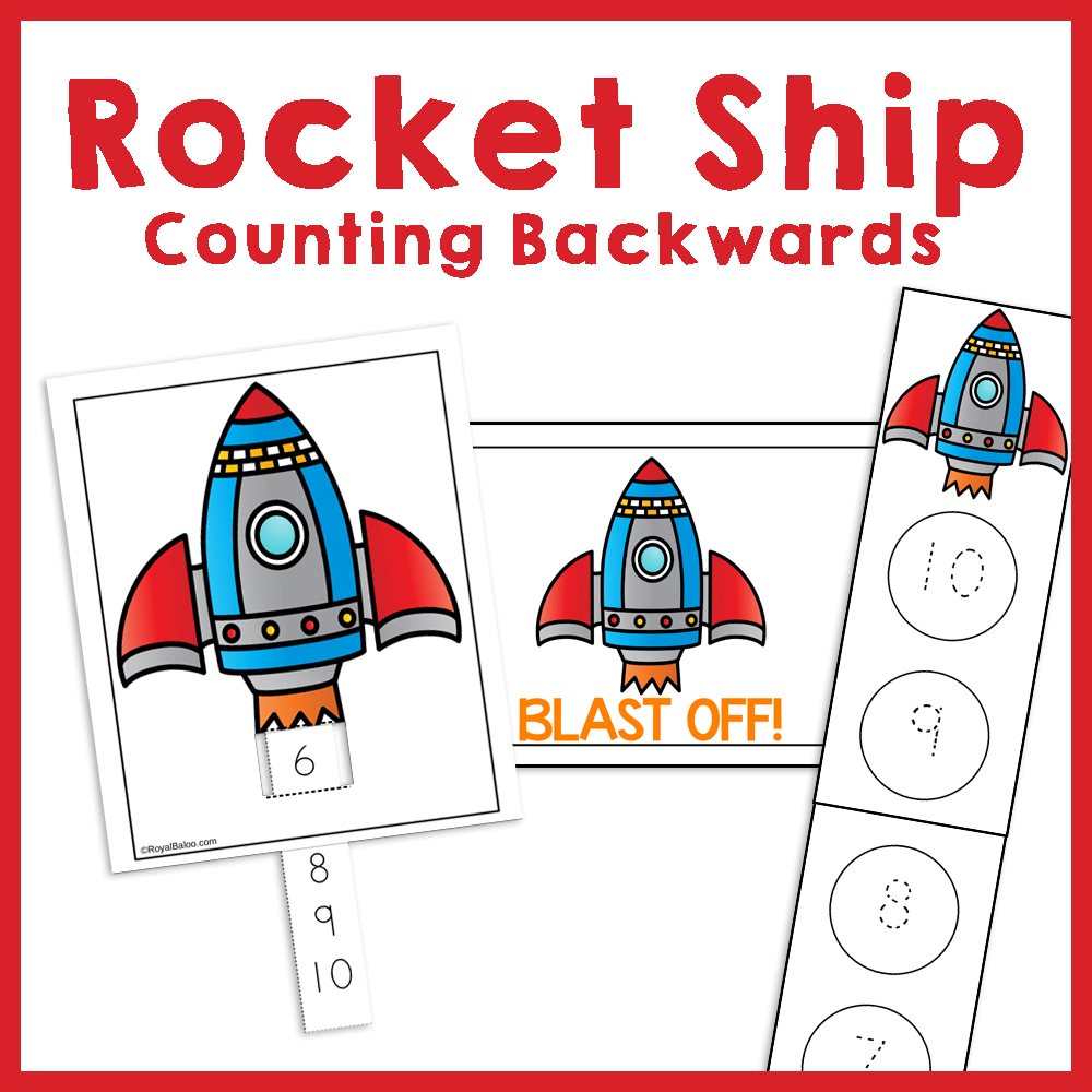 Rocket Ship Counting Backwards Royal Baloo Rocket Ship Counting Backwards Royal Baloo