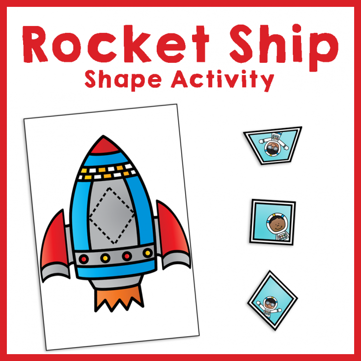 Rocket Ship Shapes → Royal Baloo