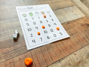 Monster Math – a BINGO Style Addition and Subtraction Game → Royal Baloo