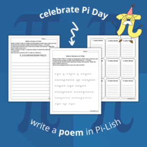 Celebrate Pi Day by Writing in Pi-Lish → Royal Baloo