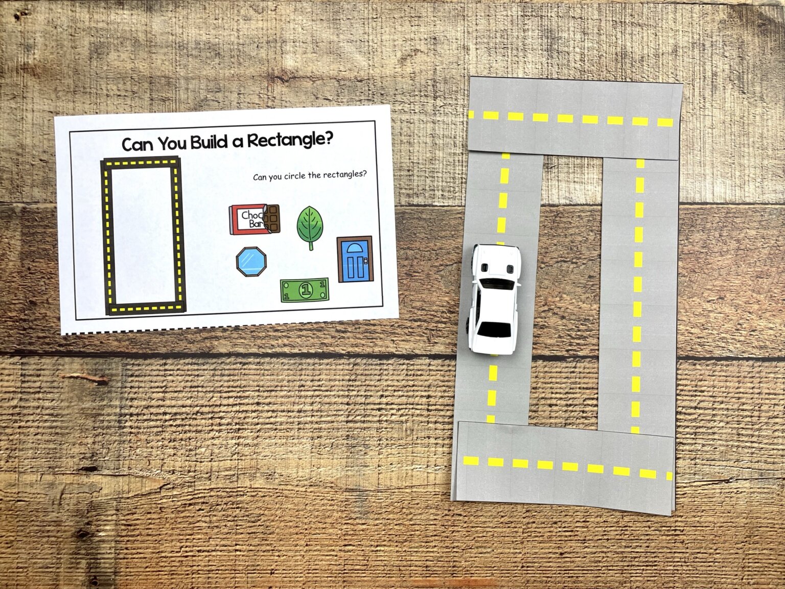 Make Shapes with Roads: Learning Through Play → Royal Baloo