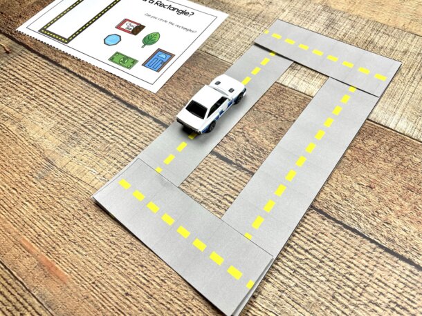 Make Shapes with Roads: Learning Through Play → Royal Baloo