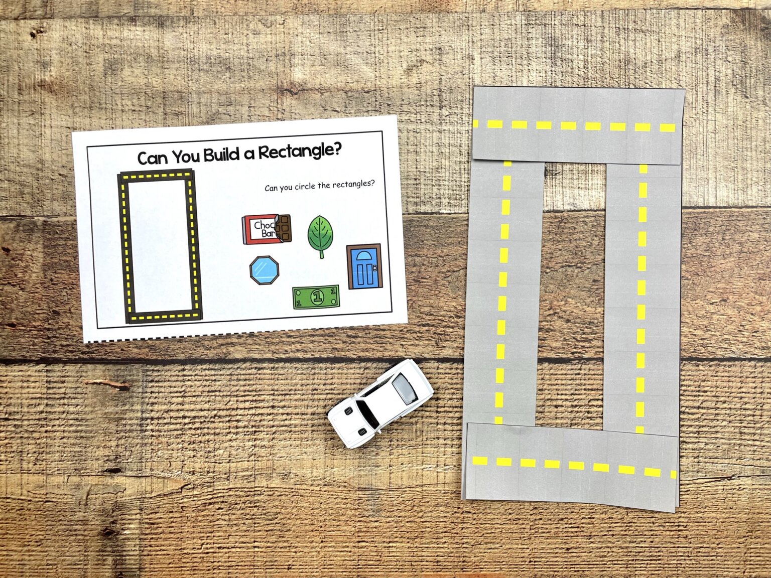 Make Shapes with Roads: Learning Through Play → Royal Baloo