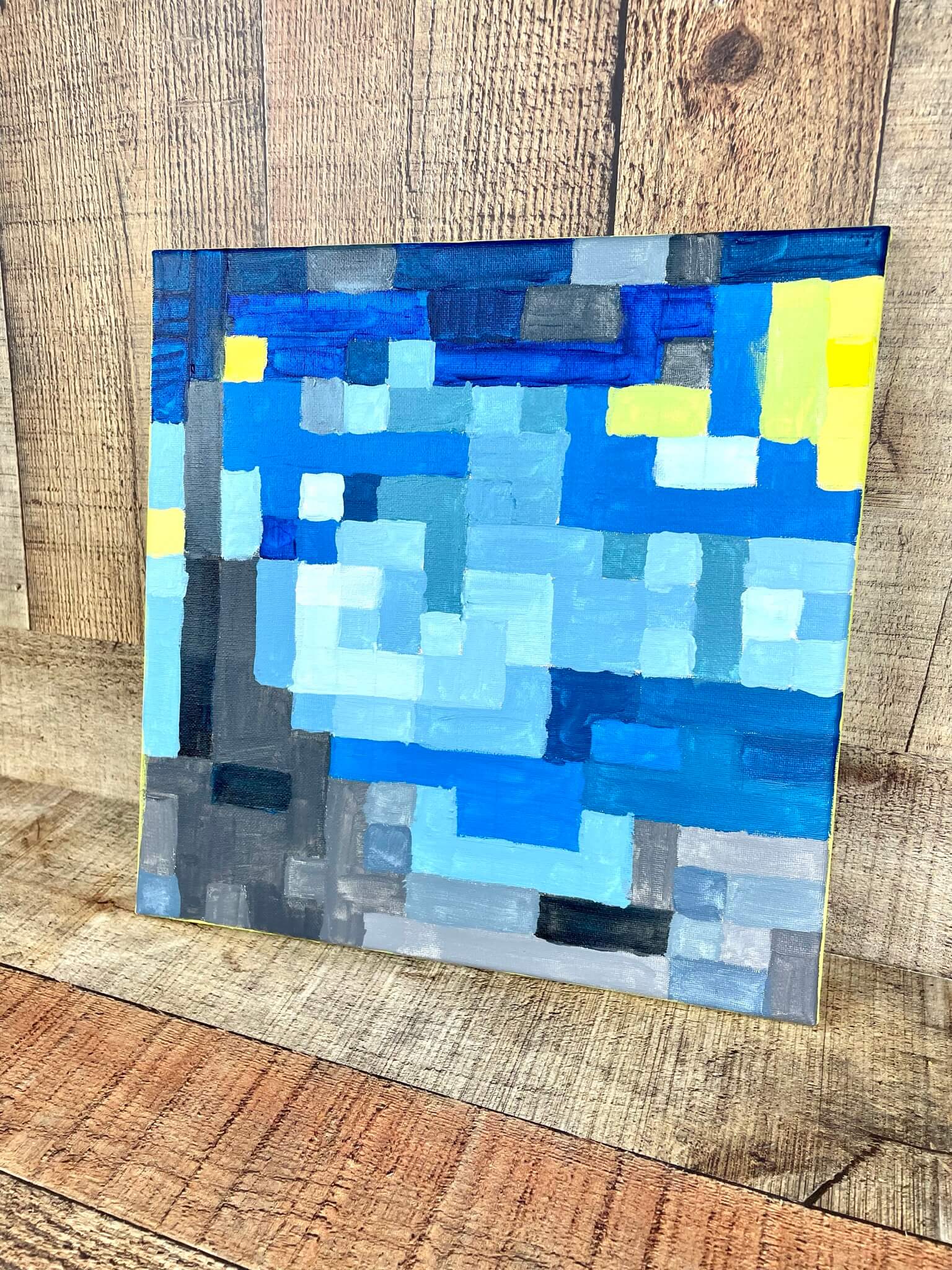 Minecraft Art Idea: Pixelated Masterpieces on Canvas! → Royal Baloo