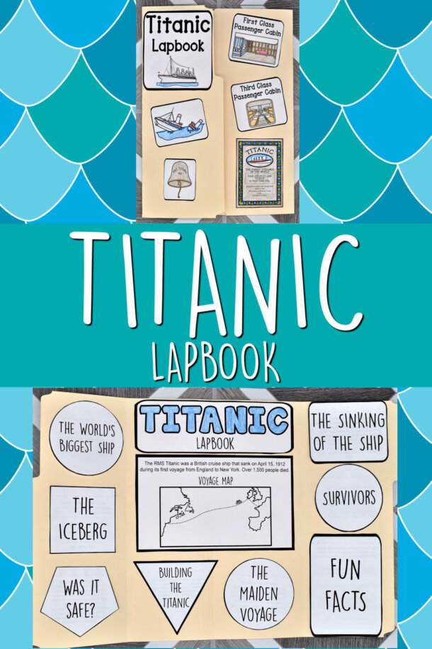 Printable Titanic Lapbook: Exploring History with a Hands-On Learning ...